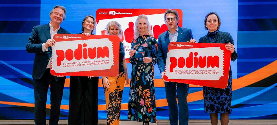 Podium Cadeaukaart nu ook beschikbaar in België
